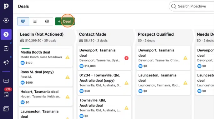 How To Create A New Deal In Pipedrive (No BS)